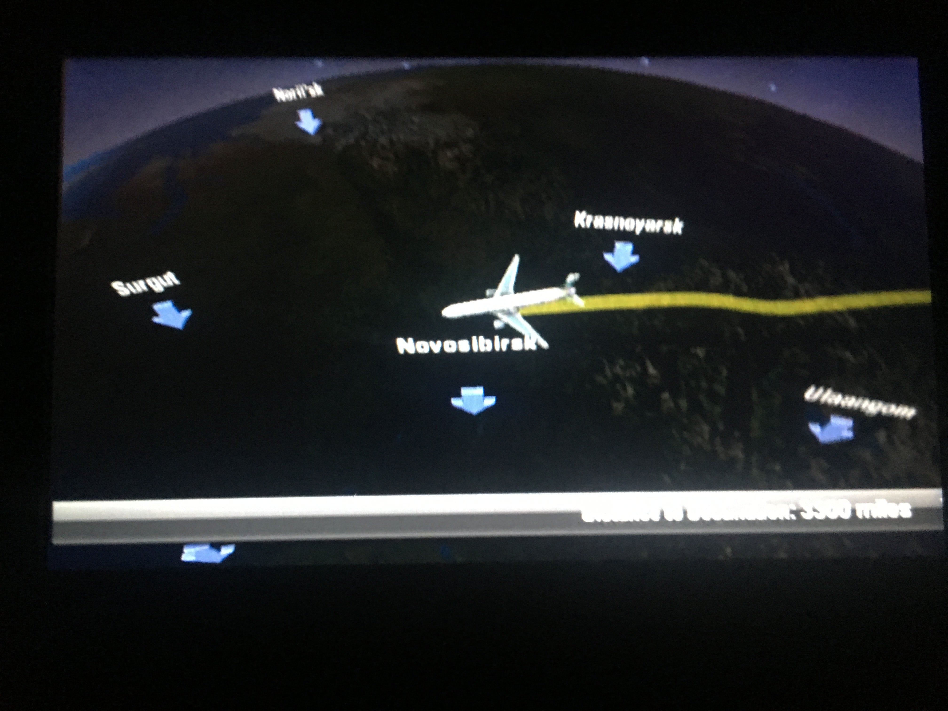 A Brief History of the Inflight Map – Direction of Travel